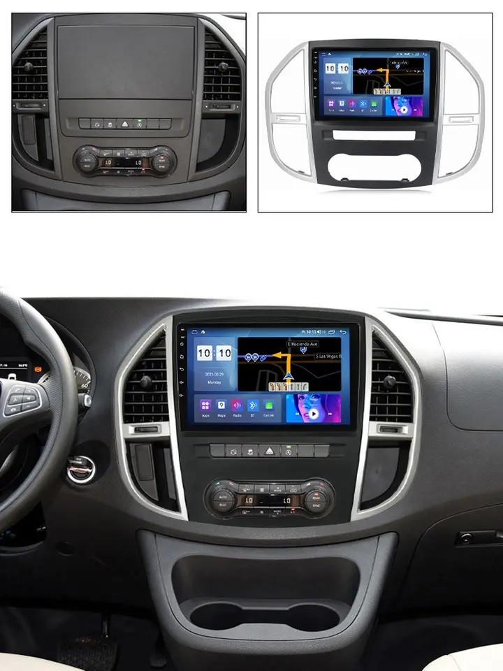 izzishop.pl | Radio Nawigacja dla Mercedes Vito W447 (2014-2022) z ...