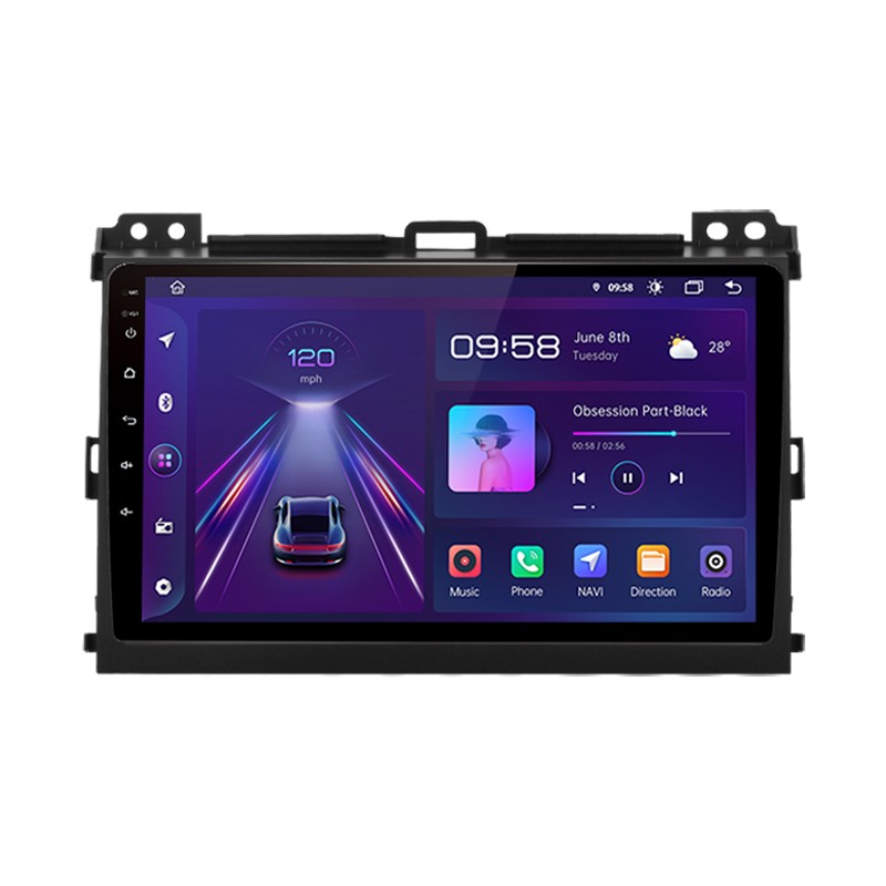 izzishop.pl | Radio Nawigacja dla Toyota Land Cruiser Prado J120 z ...