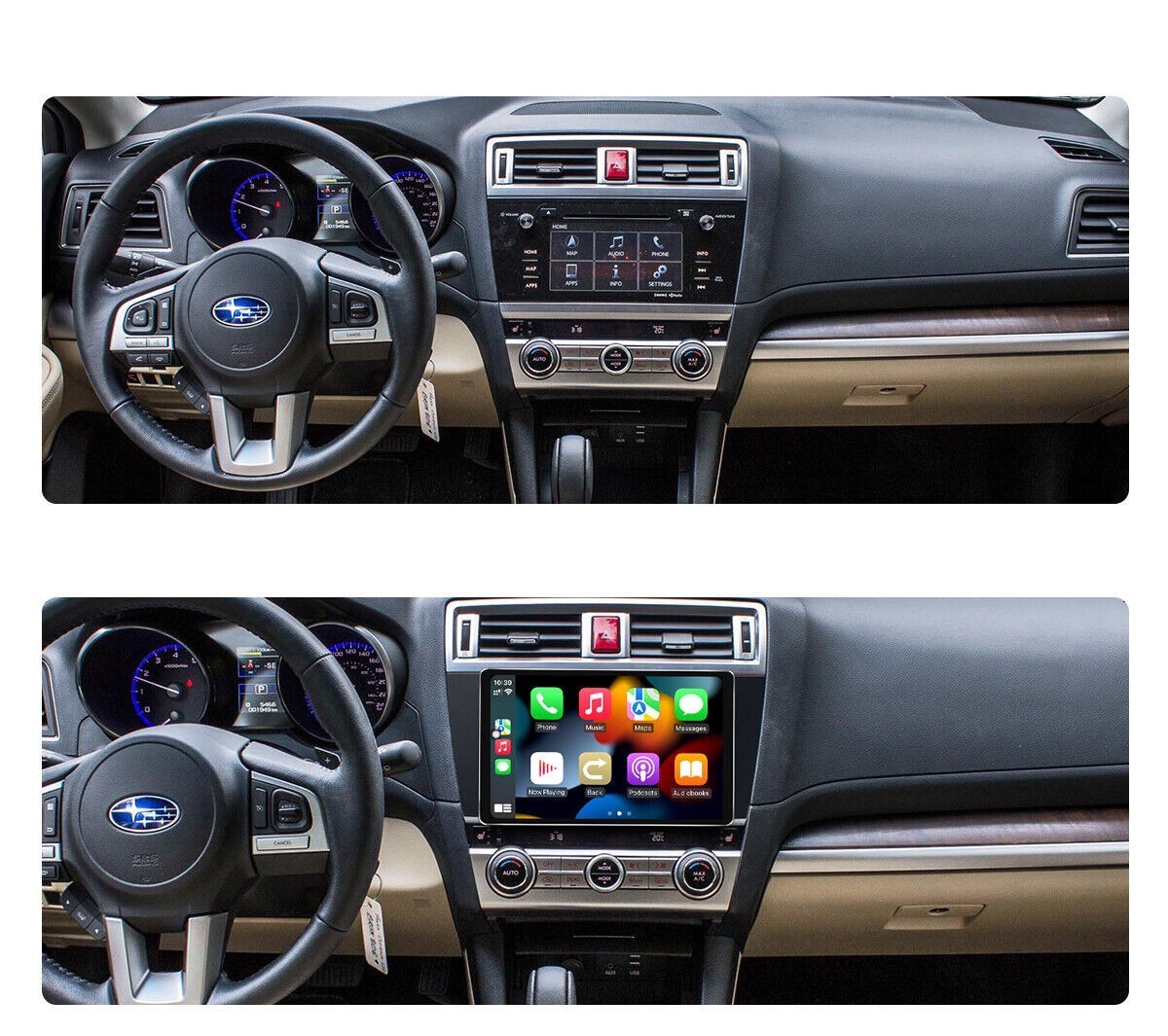 izzishop.pl | Radio Nawigacja dla Subaru Legacy/Outback BS z CarPlay i ...